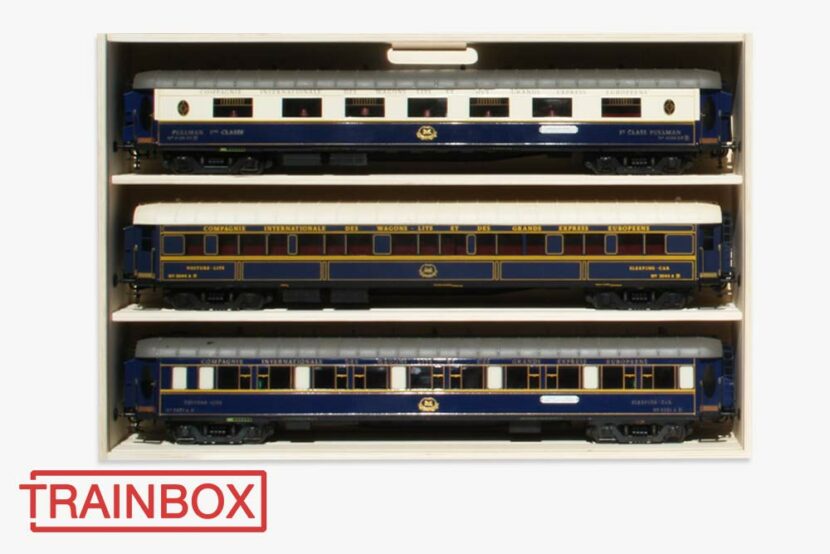 The transport box for wagons in 1-gauge, G-gauge and more - TRAINBOX