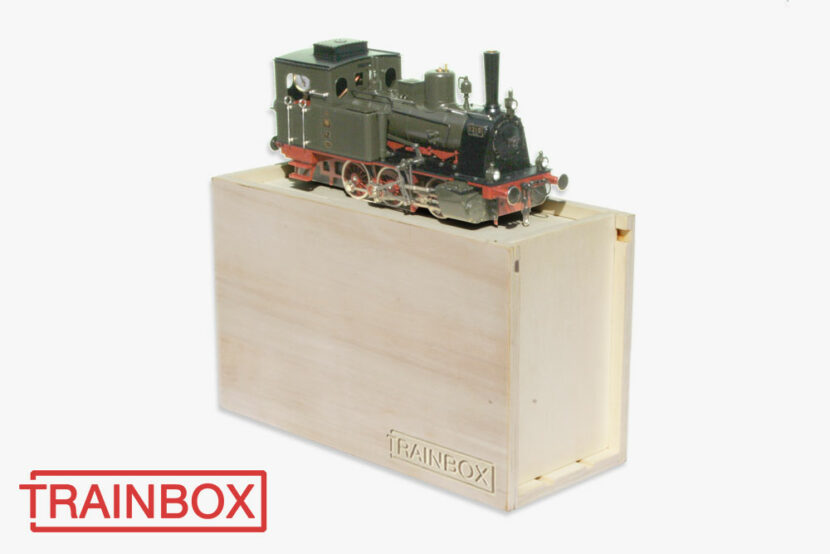 TRAINBOX loco box for locomotives gauge 1 G 0 2 Wooden transport box