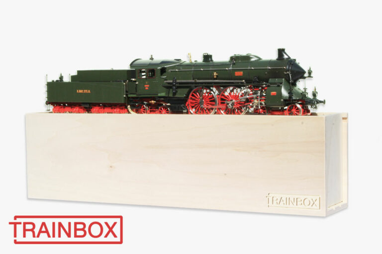 TRAINBOX loco box for locomotives gauge 1 G 0 2 Wooden transport box